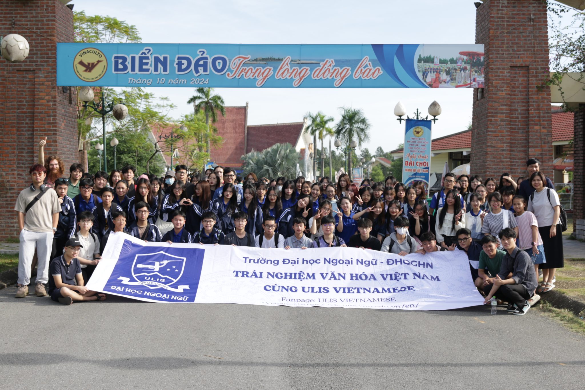ULIS students visited and experienced at the Cultural Village for ...